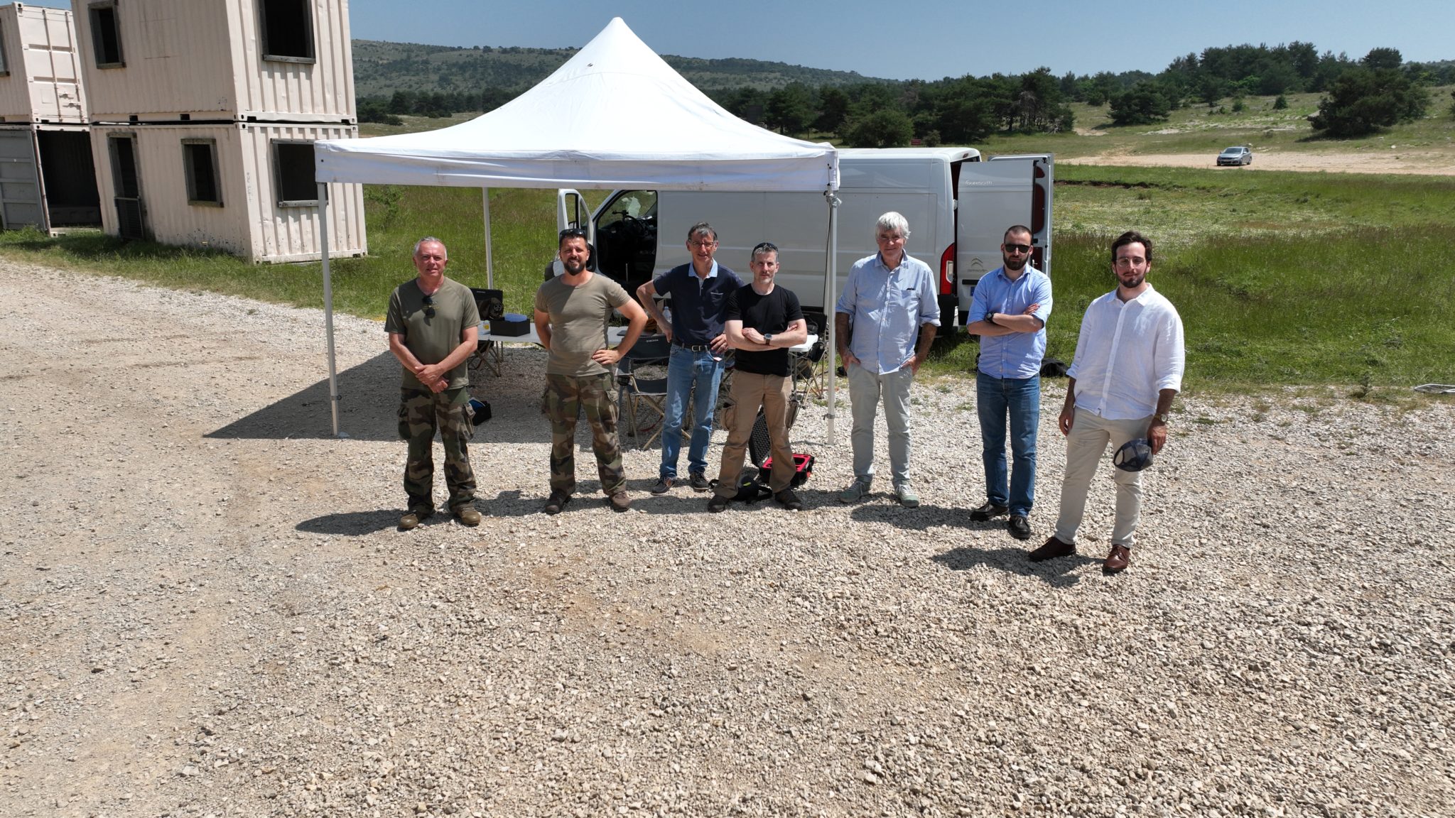 Essais lutte anti-drones conjoints CIFED/CREA/CS Research Lab - CS GROUP